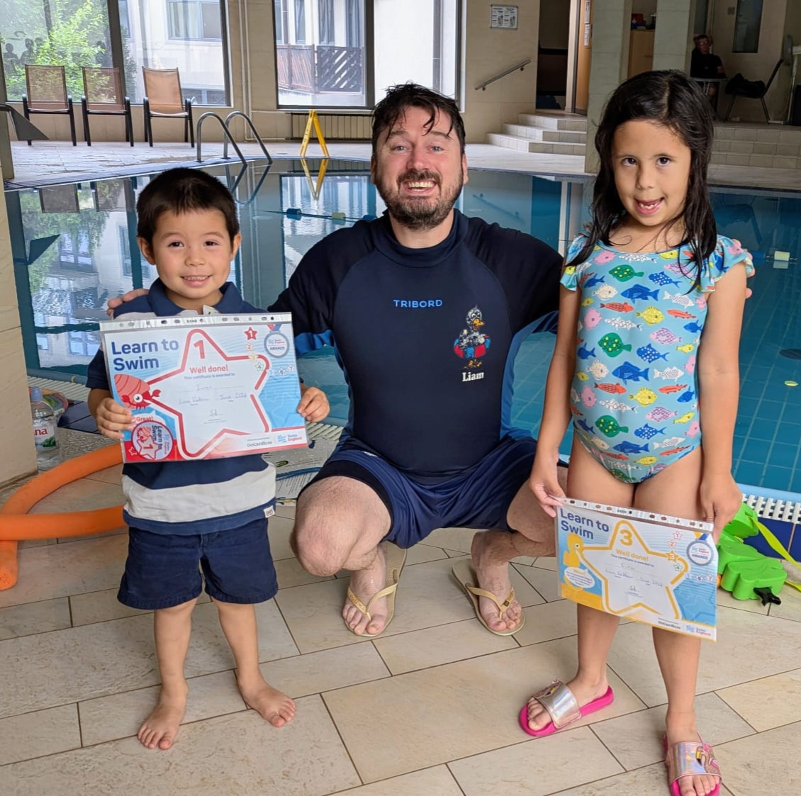 Gallery of happy swimmers – Learn to swim in Budapest